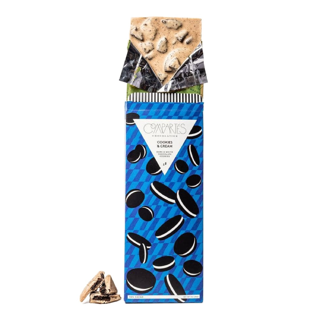 Cookies & Cream Oreo Chocolate Bar | Compartés – 365 Collective by ...